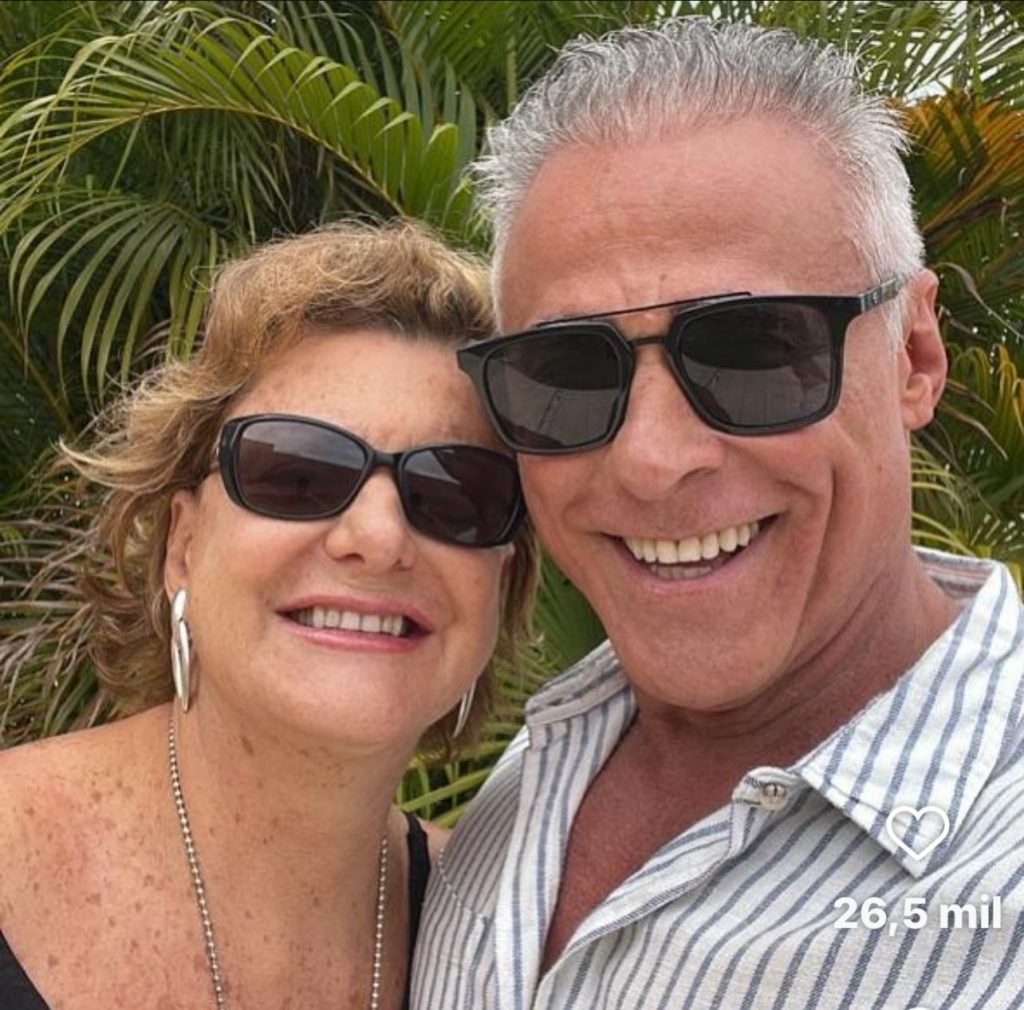 Oscar Magrini se derrete ao conhecer a sua primeira neta chamada Sofia